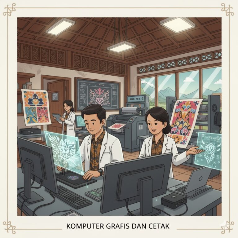 Komputer Grafis & Cetak, Dari Piksel ke Produk Nyata - UNIMMA FM